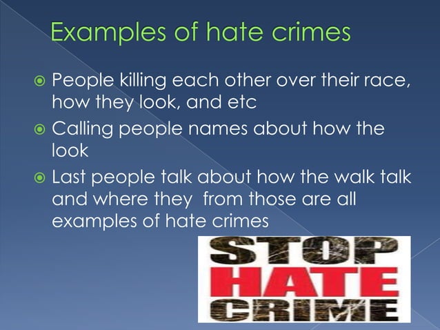 cody Combating hate crimes | PPT