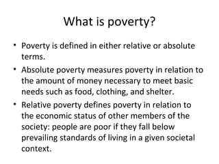 Combating poverty in singapore | PPT