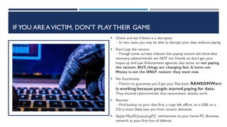 Combating RANSOMWare | PDF | Operating Systems | Computer Software and Applications