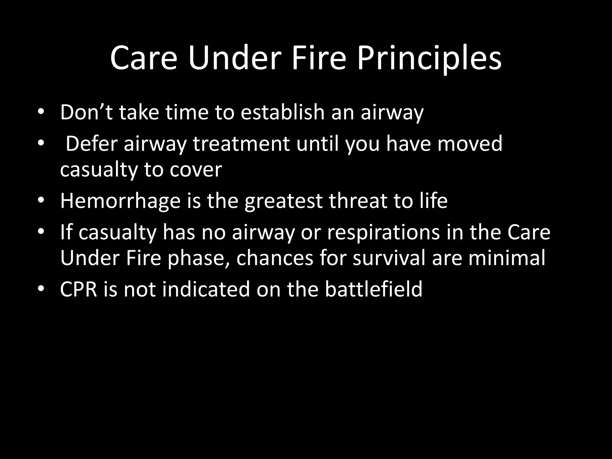 Combat medicine | PPTX