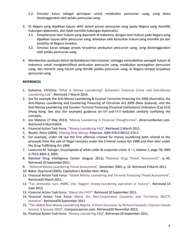 Combat money laundring | PDF