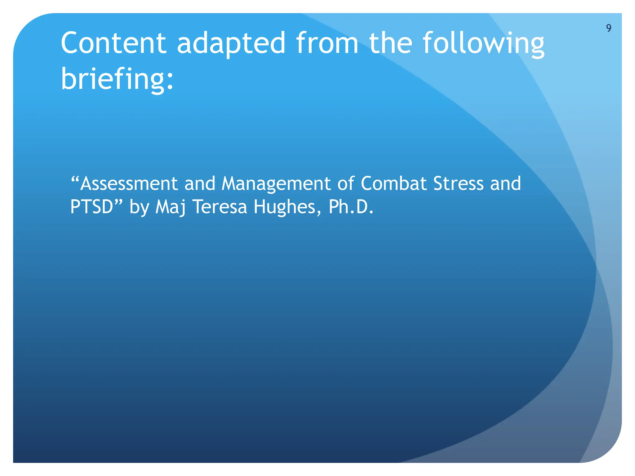 Normal and Abnormal Responses to the stress of combt.pptx