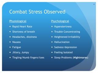 Normal and Abnormal Responses to the stress of combt.pptx