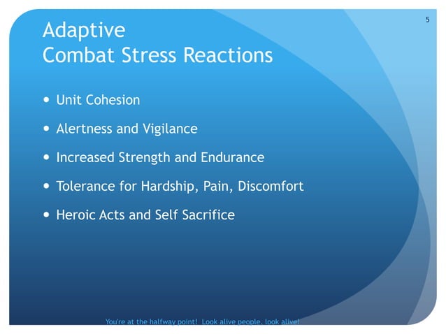 Normal and Abnormal Responses to the stress of combt.pptx