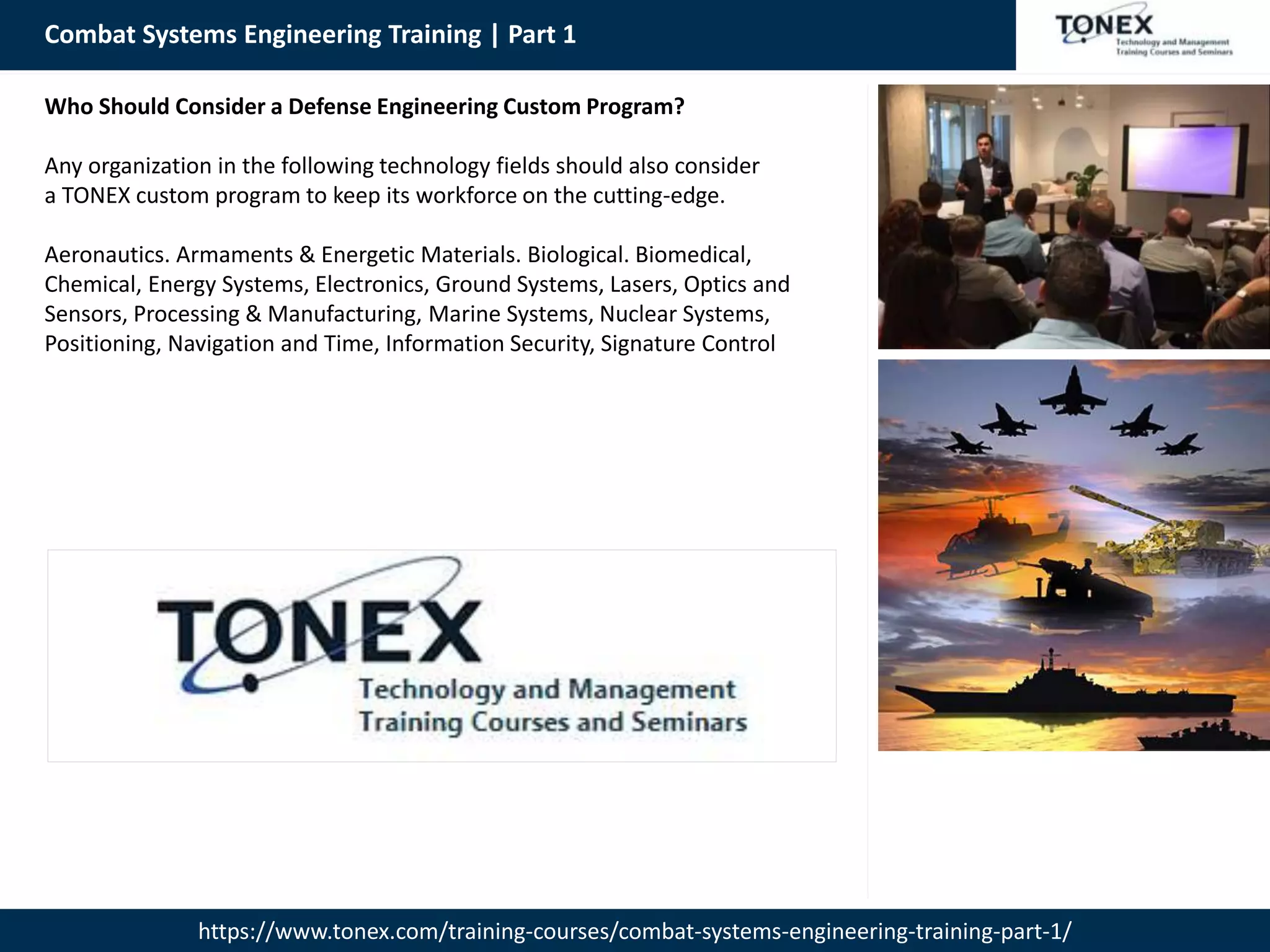 Combat Systems Engineering Crash Course : Part 2 | PPTX