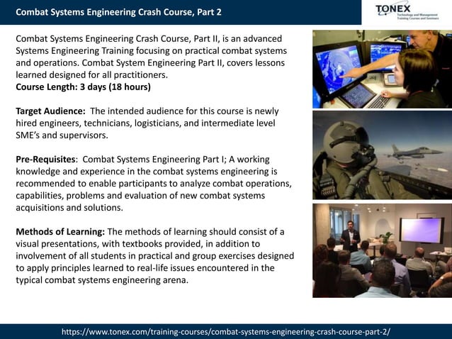 Combat Systems Engineering Crash Course : Part 2 | PPTX | Business ...