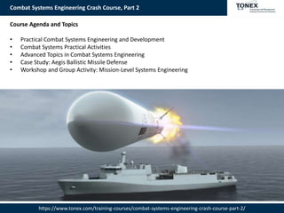 Combat Systems Engineering Crash Course : Part 2 | PPTX
