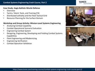Combat Systems Engineering Crash Course : Part 2 | PPTX