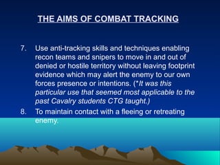 Combat Tracking Overview | PPT