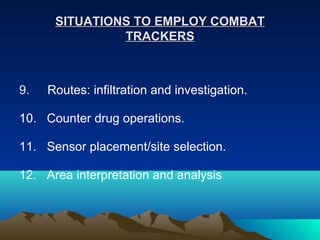 Combat Tracking Overview | PPT