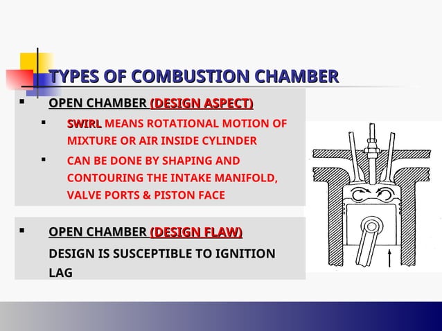 Design of combustion chamber of ic Engine | PPT