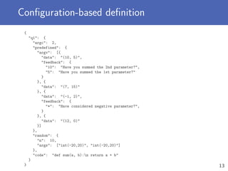 Pythia Reloaded: An Intelligent Unit Testing-Based Code Grader for ...