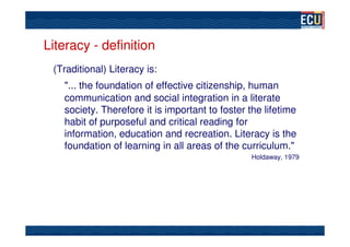 How much do traditional literacy skills count? | PDF