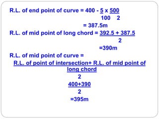 Combiend curves of surveying | PPTX