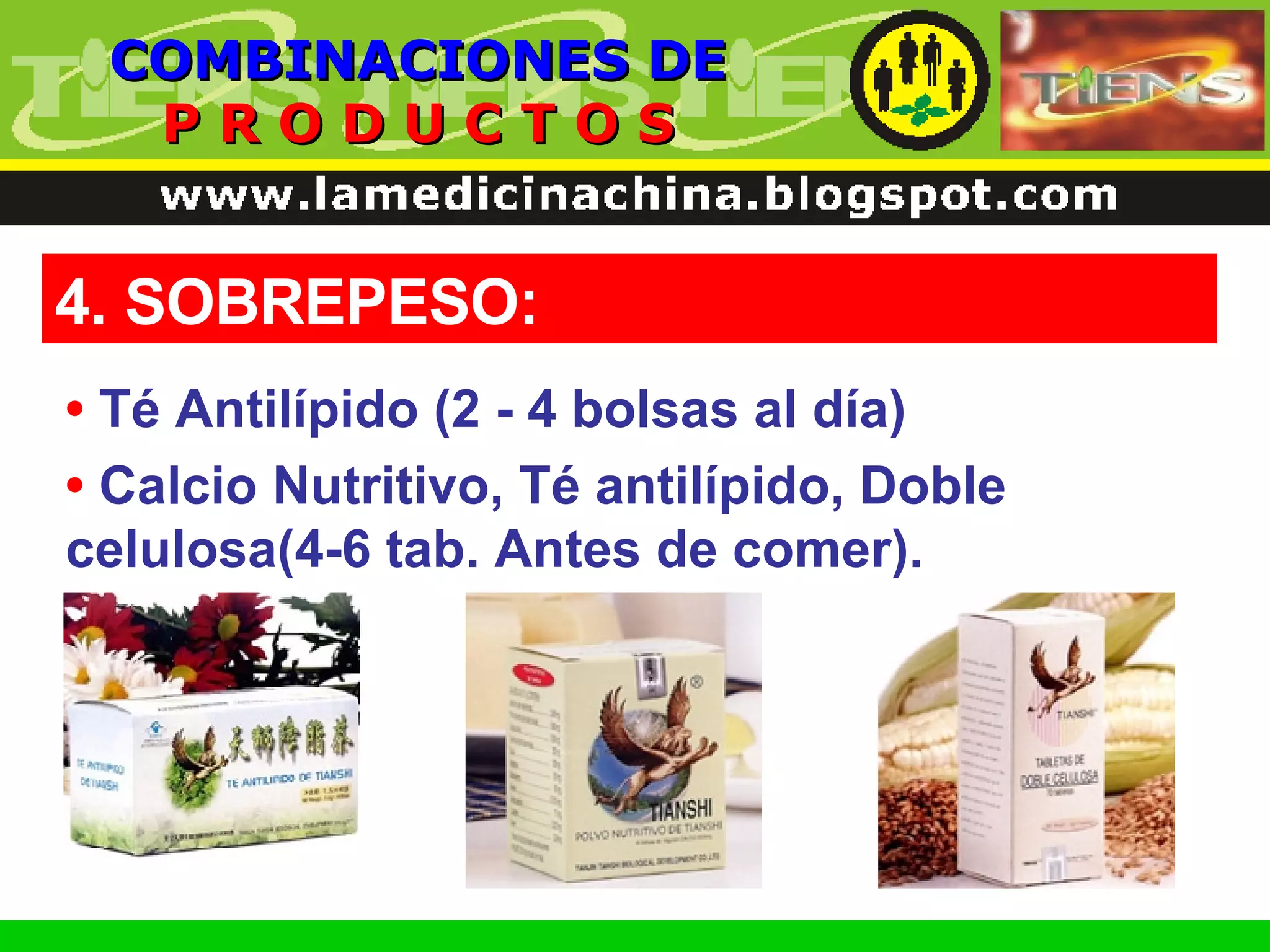 Combinaciones de Productos II | PPT