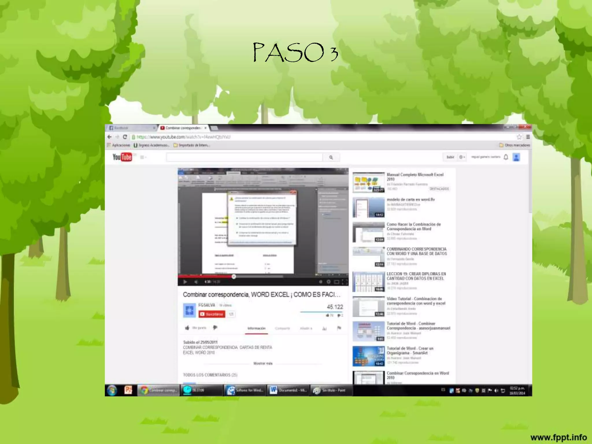 Combinar correspondencia word 2010.pptx programacion | PPTX