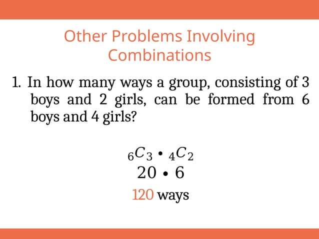 combinations math 10 pptx for quarter 3. | PPTX | Musicals | Genres