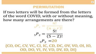 Quarter III: Permutation and Combination | PPT