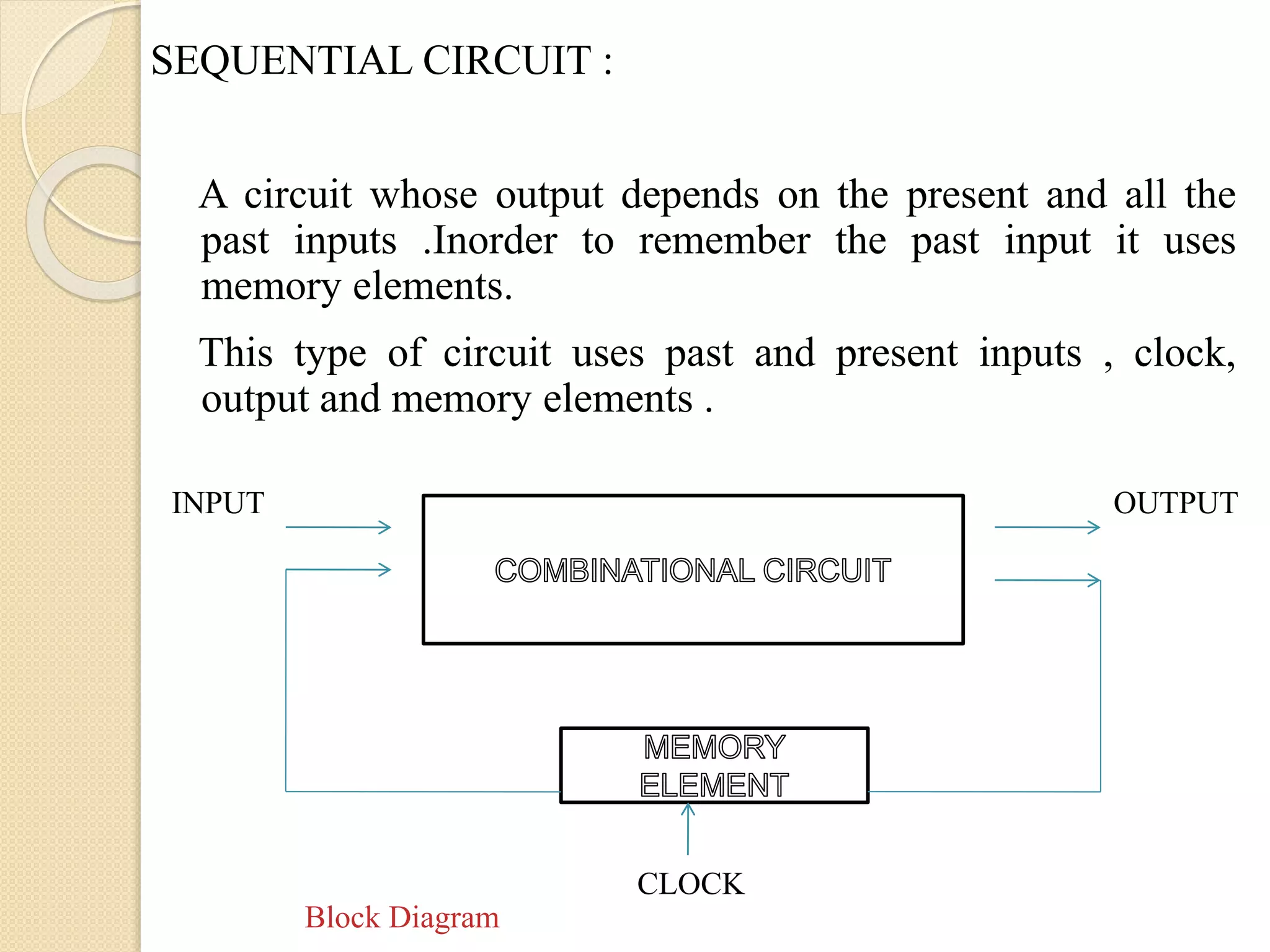 Combinational circuit and Sequential circuit | PPT Combinational circuit and Sequential circuit | PPT