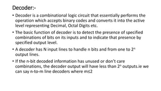 Combinational circuit | PPT