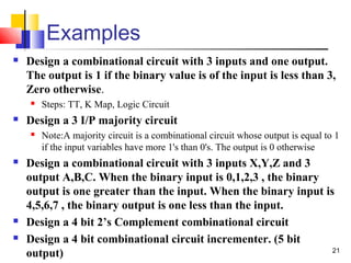 Combinational circuit | PPT