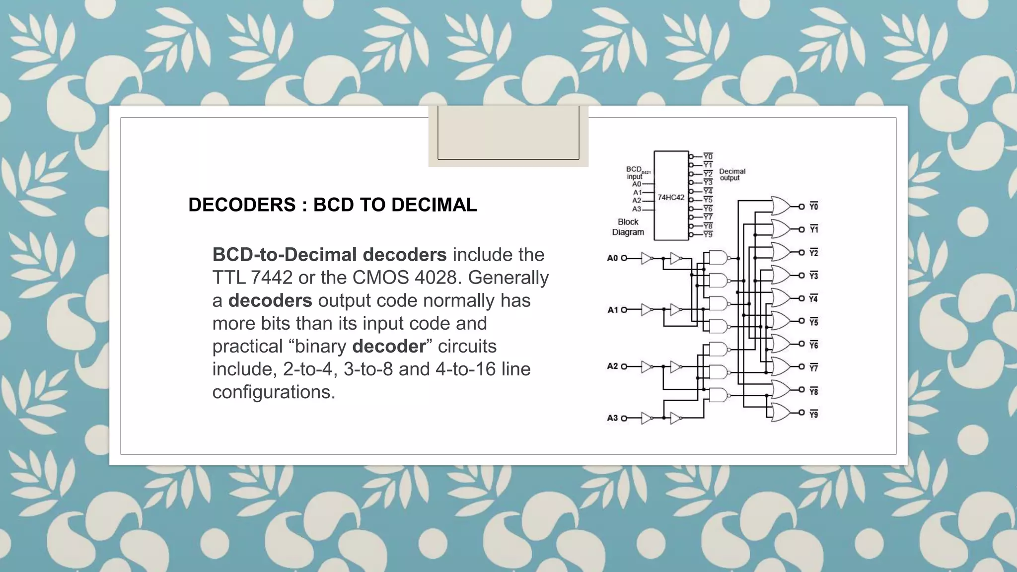 DCF-Combinational circuit | PPTX