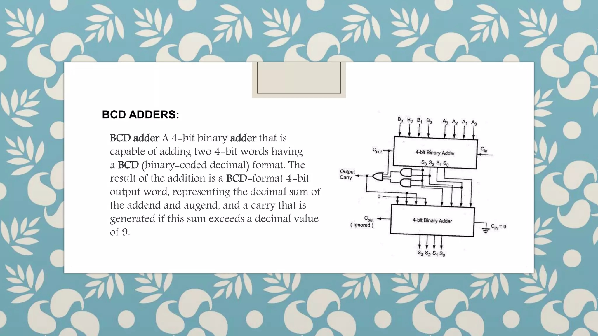 DCF-Combinational circuit | PPTX