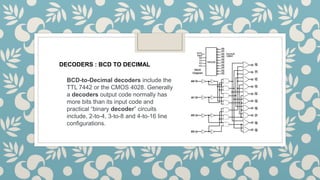 DCF-Combinational circuit | PPTX
