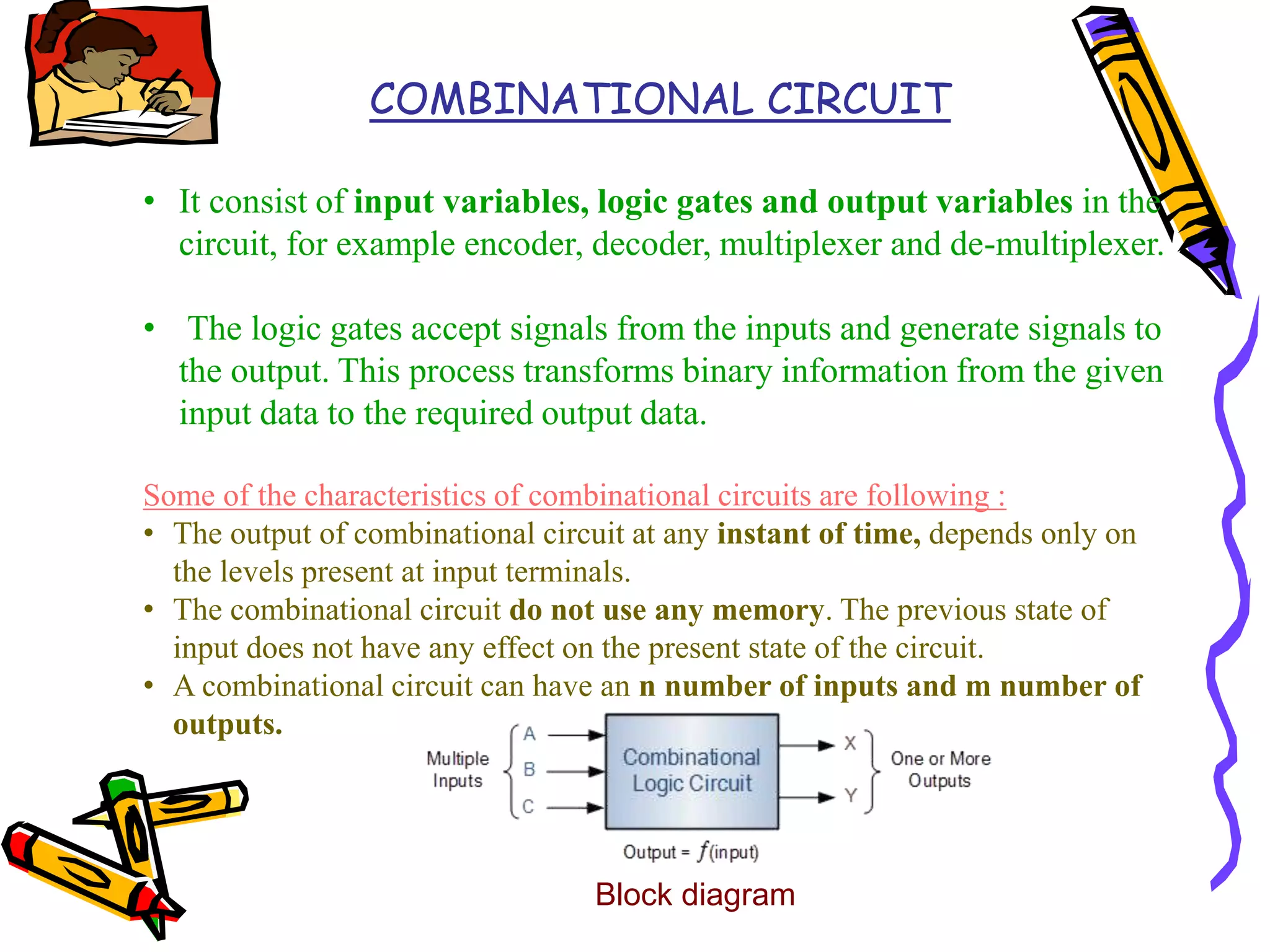 Combinational circuit | PPTX
