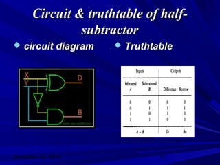 Combinational circuits | PPT