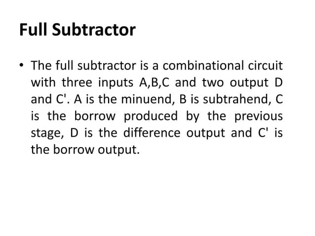 Combinational circuits | PPTX | Programming Languages | Computing