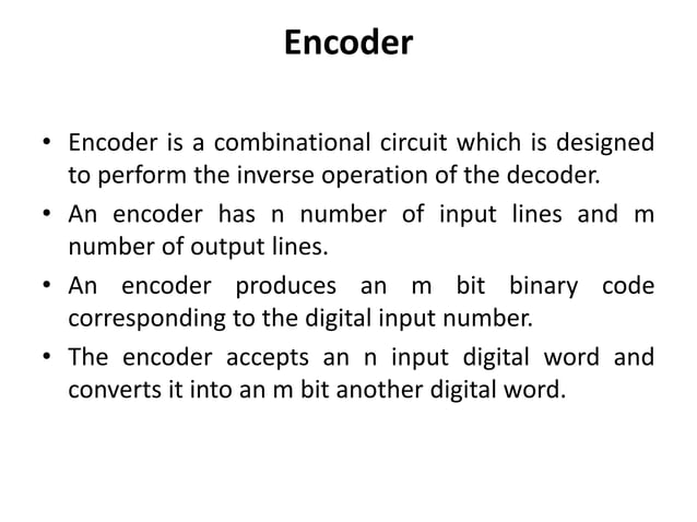 Combinational circuits | PPT