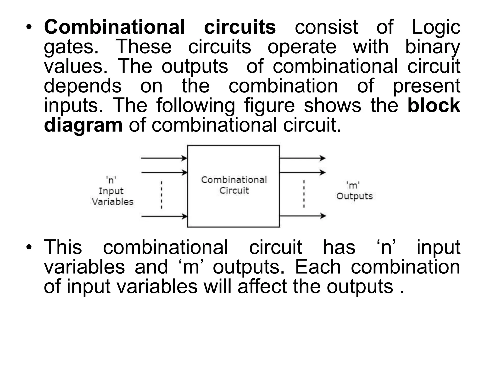 Combinational Circuits Pptx