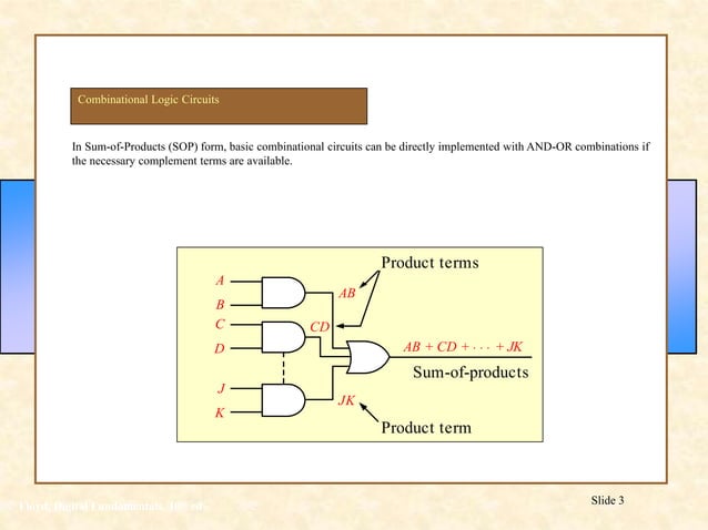 Combinational logic circuits design and implementation | PPTX