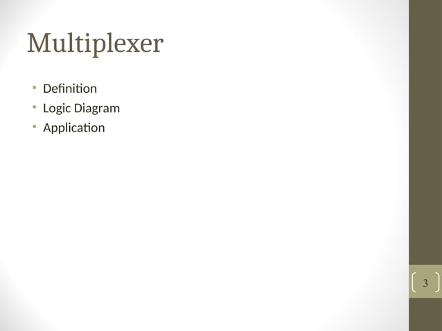 combinational circuits - Multiplexer and Demultiplexer | PPT