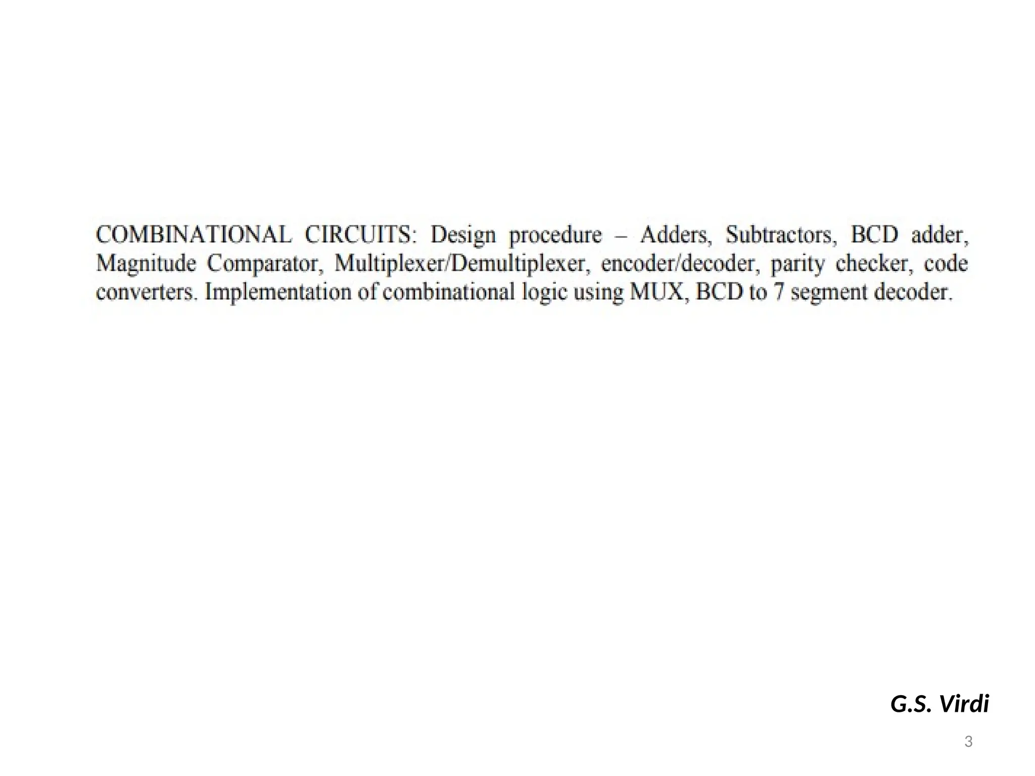 Digital Electronics: Fundamentals of Combinational Circuits | PPTX