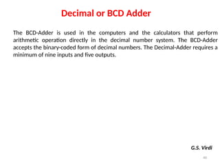 Digital Electronics: Fundamentals of Combinational Circuits | PPTX