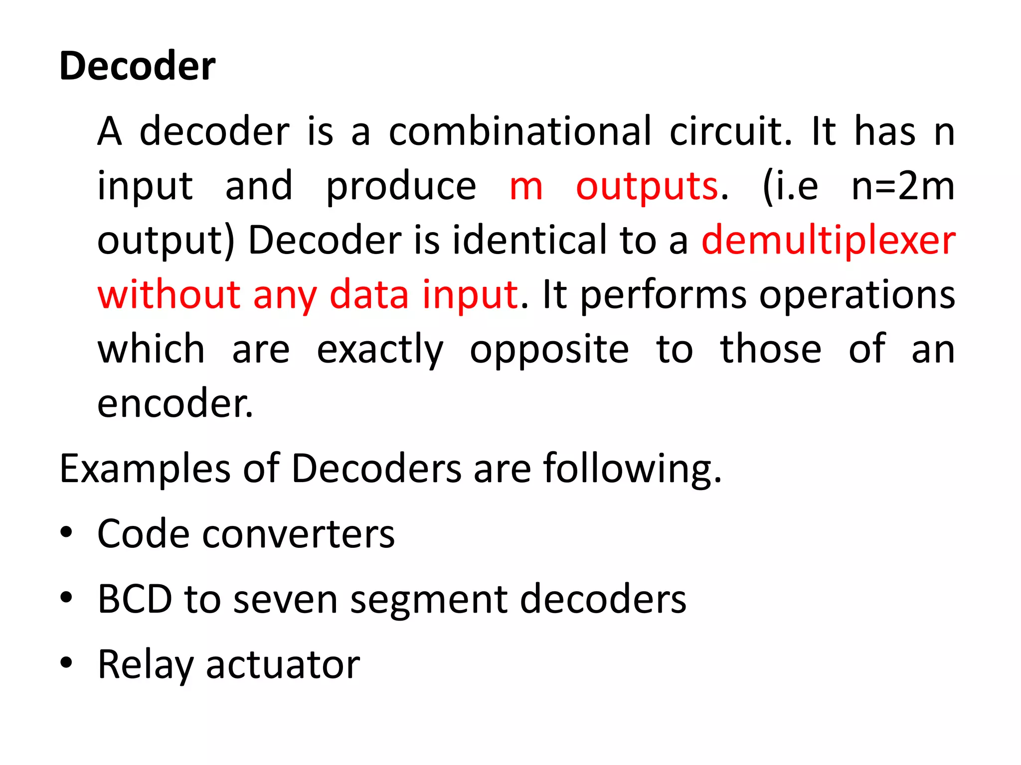Combinational circuits r011 | PPT