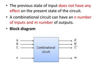 Combinational circuits r011 | PPT