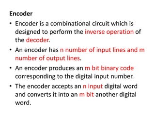 Combinational circuits r011 | PPT