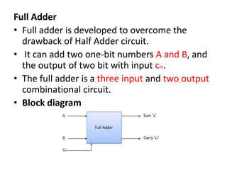 Combinational circuits r011 | PPT