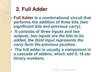 Combinational Circuits & Sequential Circuits | PPTX