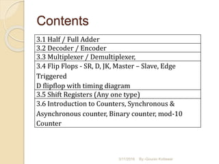 Combinational Circuits & Sequential Circuits | PPTX