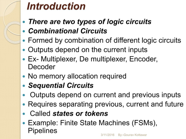 Combinational Circuits & Sequential Circuits | PPTX | Programming Languages | Computing