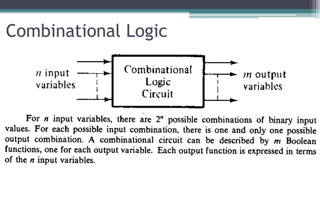 Combinational logic 1 | PPT | Free download