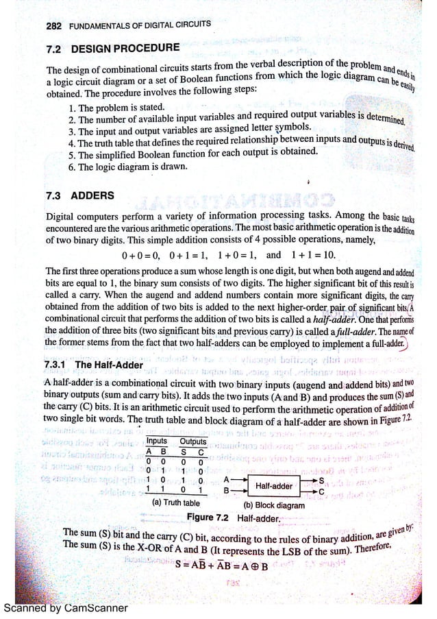 Combinational logic Design | PDF
