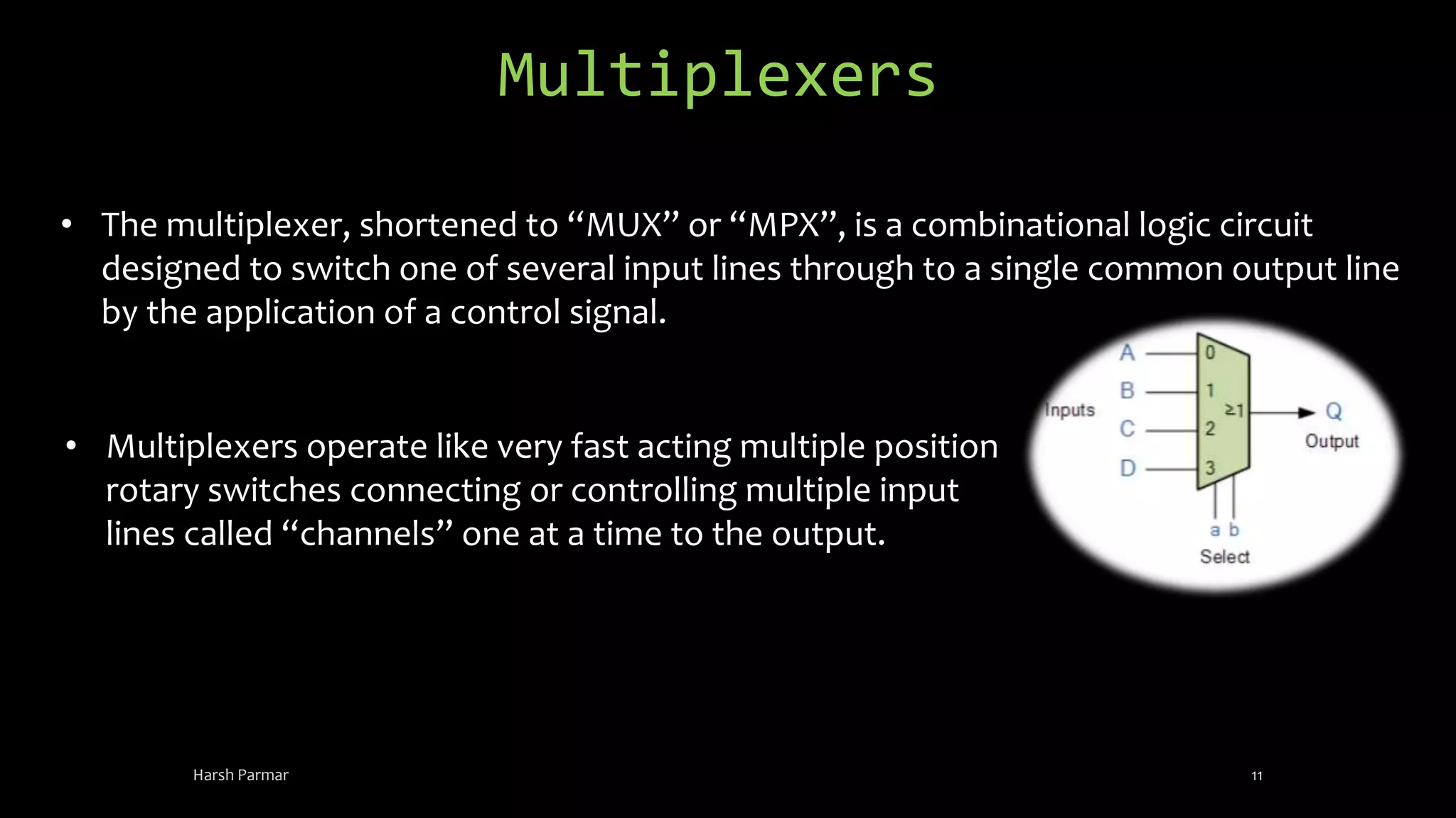 Combinational logic With Multiplexers and Decoders | PPTX