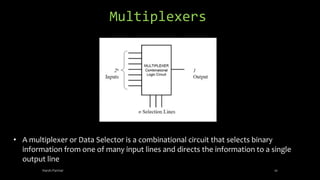 Combinational logic With Multiplexers and Decoders | PPTX