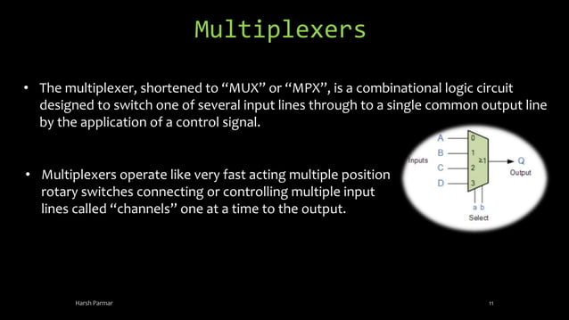 Combinational logic With Multiplexers and Decoders | PPTX | Programming Languages | Computing