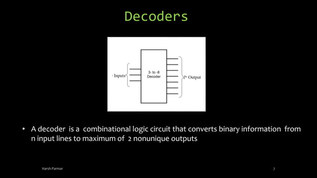 Combinational logic With Multiplexers and Decoders | PPTX | Programming Languages | Computing